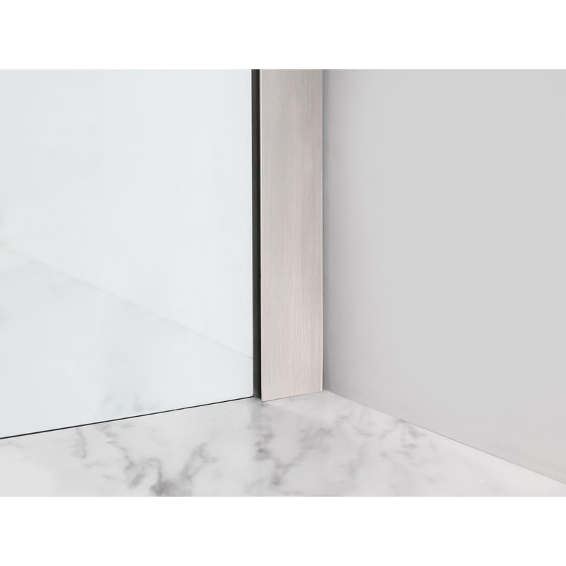 Aston Coraline Xl 52 56 W X 80 H Single Sliding Frameless